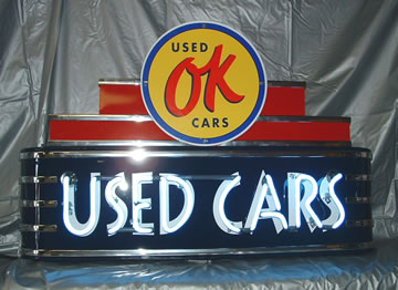 Neon Auto Signs, GM